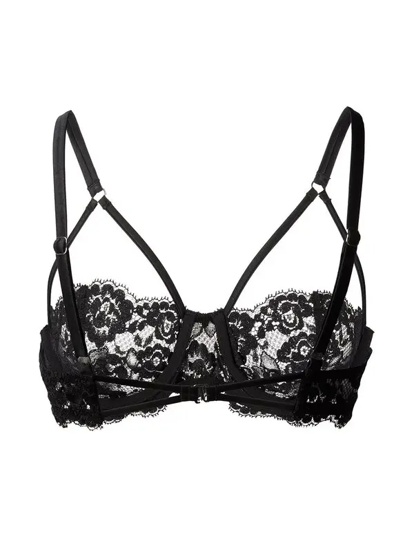 FLEUR DU MAL Foxy Lace Half-cup Bra