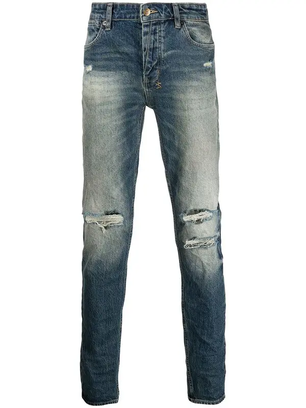 Ksubi Van Winkle Slim-fit Jeans - Blue