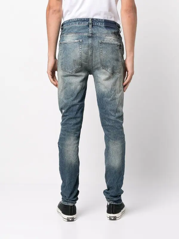 Ksubi Van Winkle Slim-fit Jeans - Blue