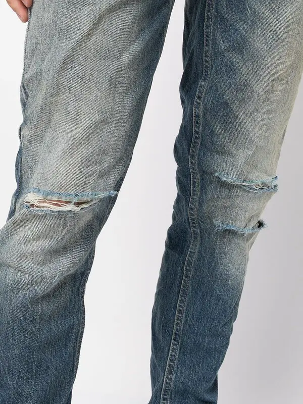 Ksubi Van Winkle Slim-fit Jeans - Blue