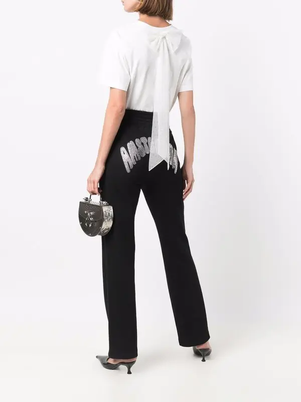 Viktor & Rolf Gem-embellished Track Pants
