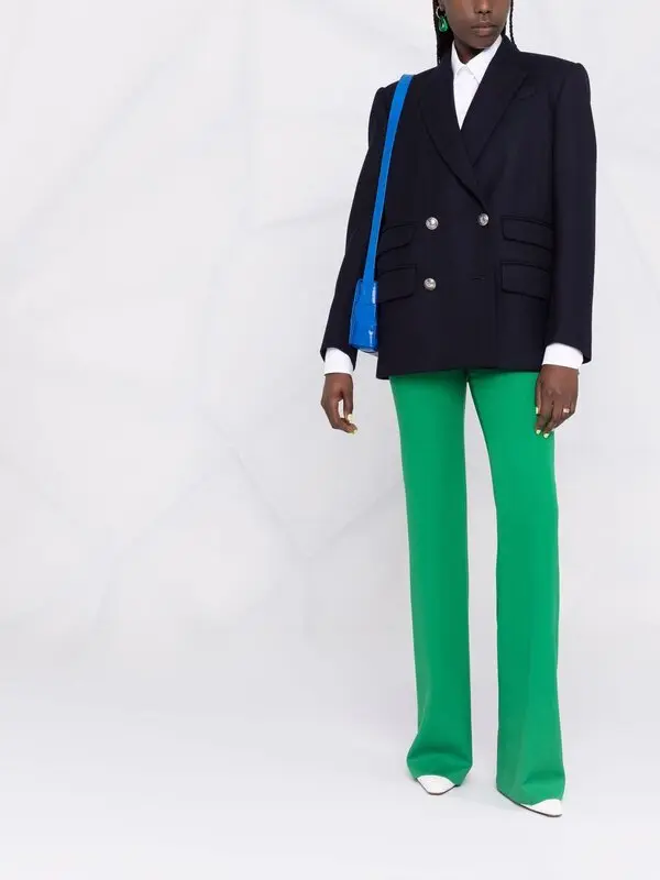 Alexander McQueen Double-breasted Wool-blend Blazer