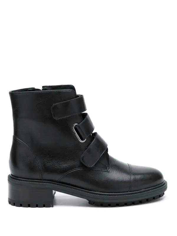 STUDIO CHOFAKIAN Milestone Leather Combat Boots
