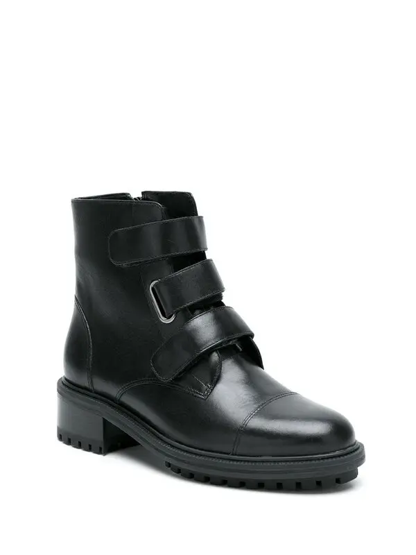 STUDIO CHOFAKIAN Milestone Leather Combat Boots