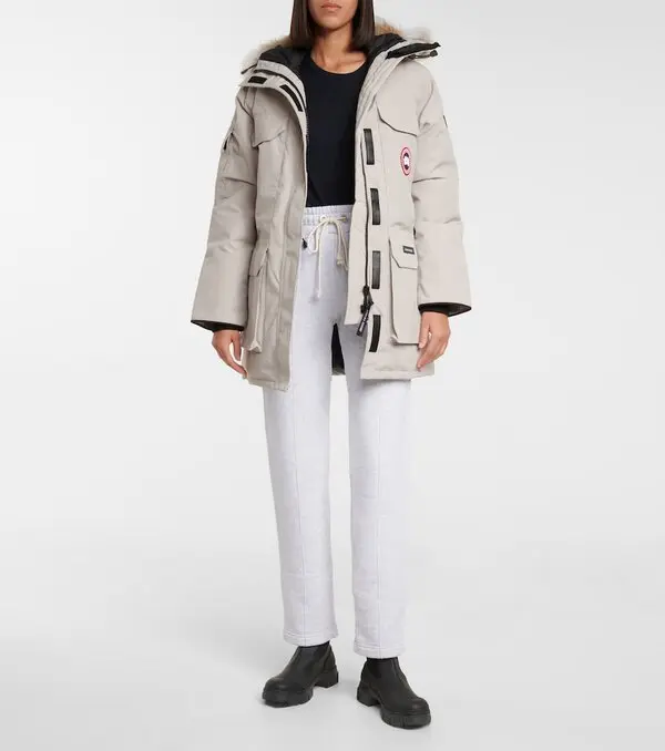 Canada Goose Expedition Fur-trimmed Down Parka