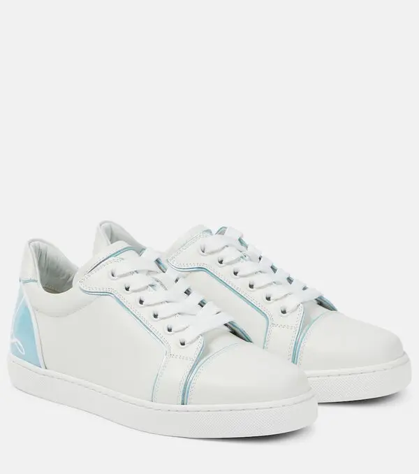 CHRISTIAN LOUBOUTIN Vieira Calf Leather Sneakers - White