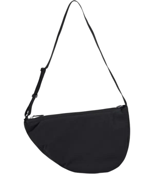 THE ROW Slouchy Banana Two Crossbody Bag - Black