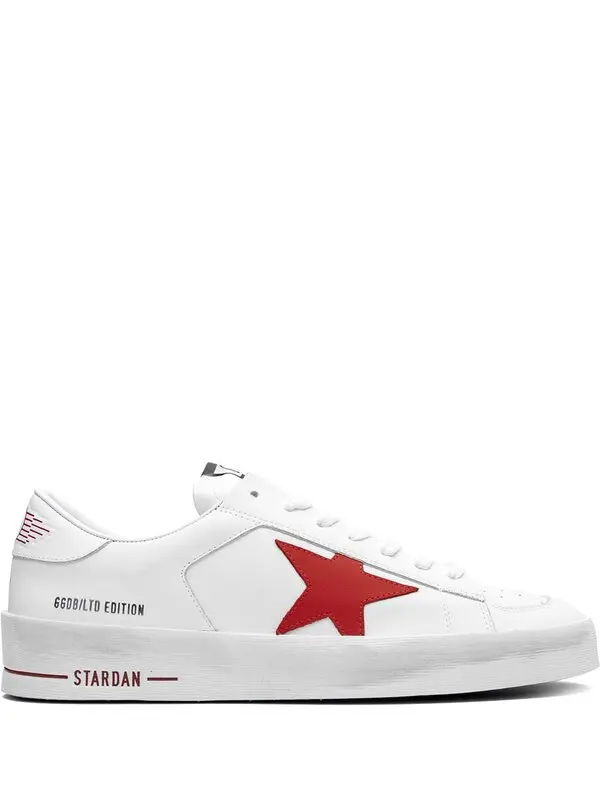 GOLDEN GOOSE Stardan Ltd Leather Sneakers - White
