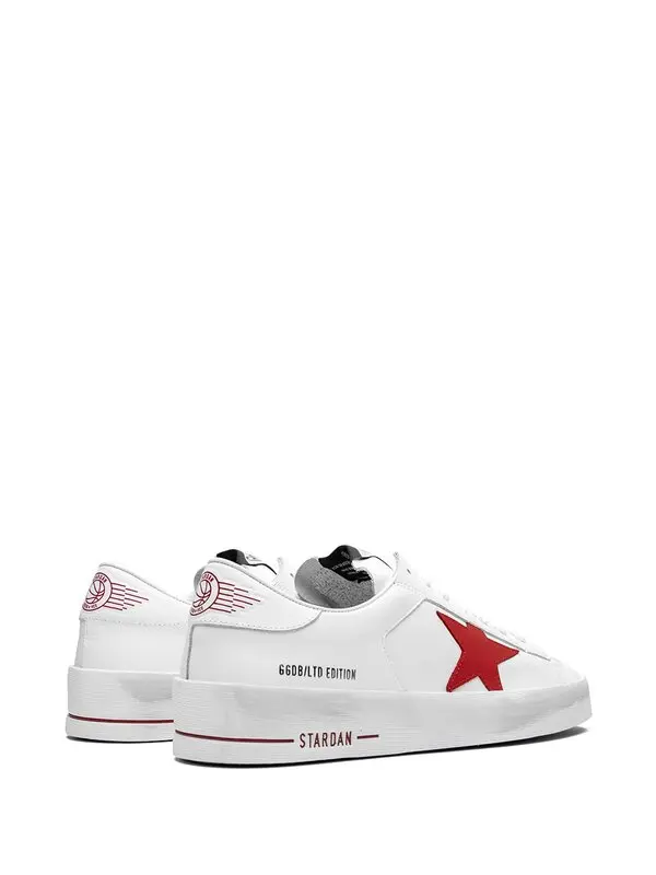 GOLDEN GOOSE Stardan Ltd Leather Sneakers - White