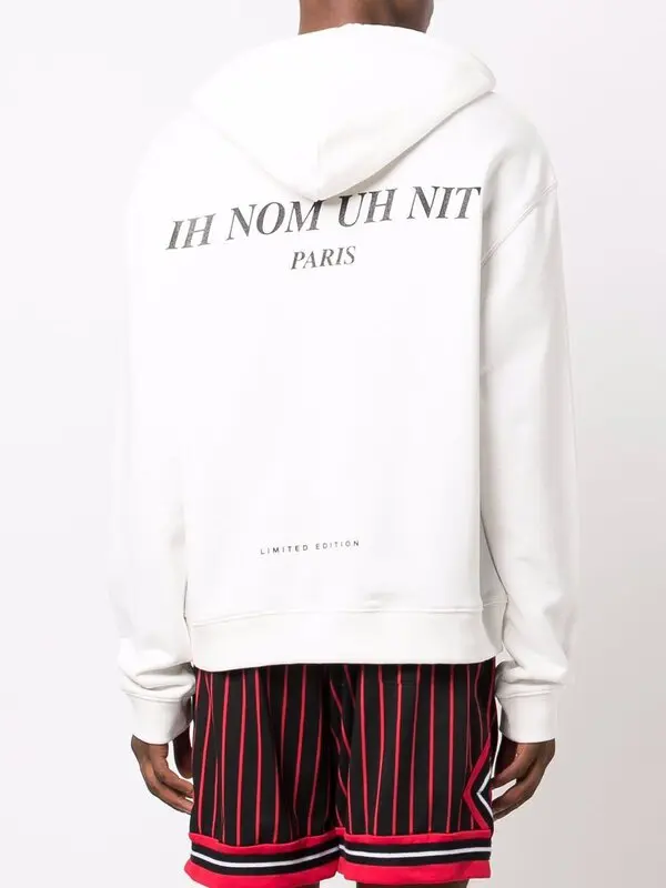 IH NOM UH NIT Graphic-print Drawstring Hoodie