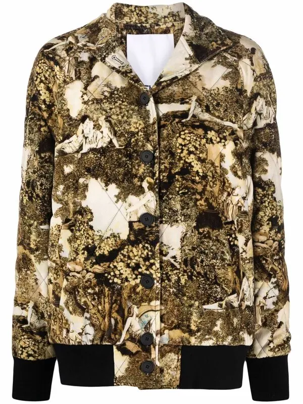 Kenzo Abstract Print Jacket - Neutrals