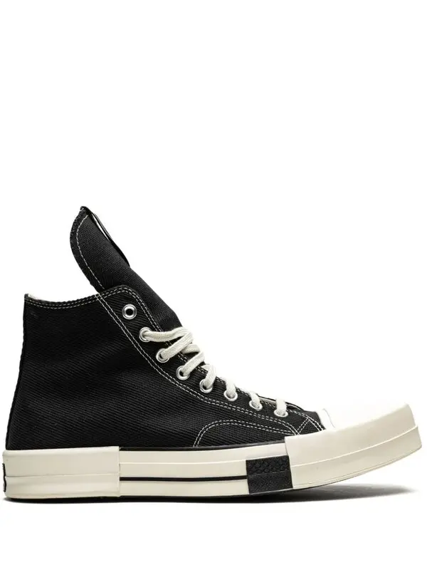 CONVERSE X Rick Ownes Turbodrk Chuck 70 Sneakers - Black