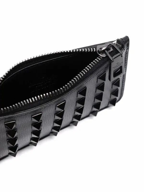 Valentino Garavani Rockstud-embellished Cardholder