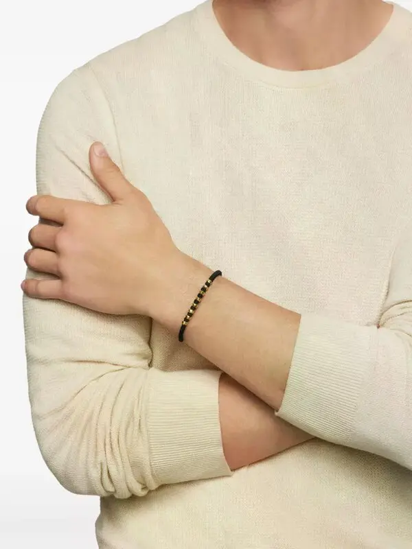 David Yurman 18kt Yellow Gold Fortune Woven Bracelet