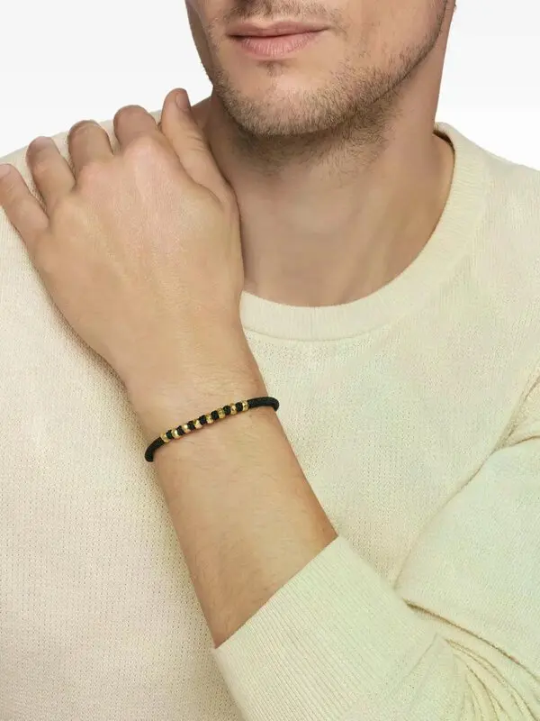 David Yurman 18kt Yellow Gold Fortune Woven Bracelet
