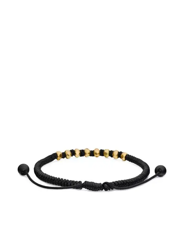David Yurman 18kt Yellow Gold Fortune Woven Bracelet