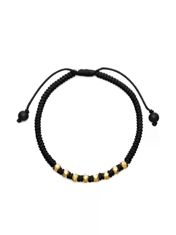 David Yurman 18kt Yellow Gold Fortune Woven Bracelet