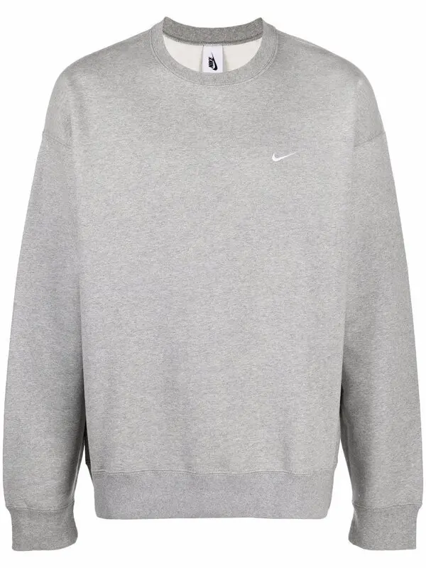 Nike Nrg Solo Swoosh Sweatshirt - Grey