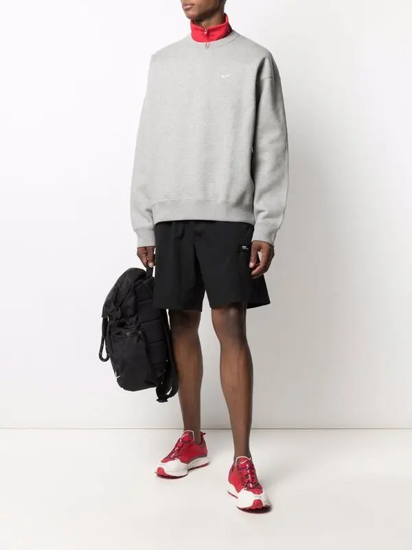 Nike Nrg Solo Swoosh Sweatshirt - Grey