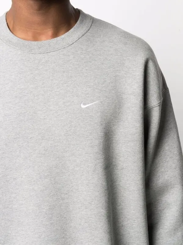 Nike Nrg Solo Swoosh Sweatshirt - Grey