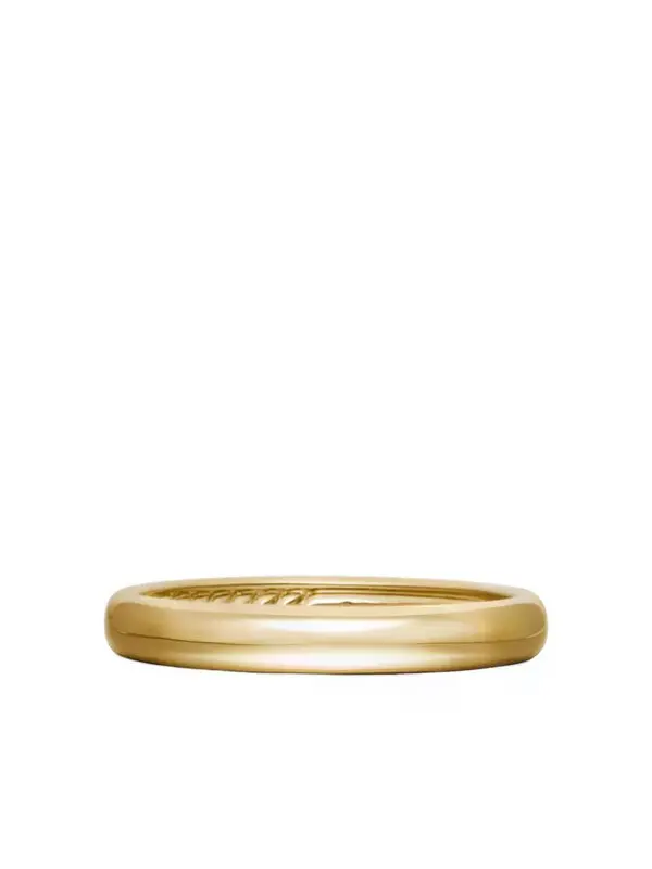 David Yurman Dy Classic Band Ring - Gold
