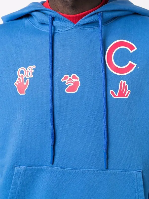 Off-White Mlb Chicago Cubs Hoodie