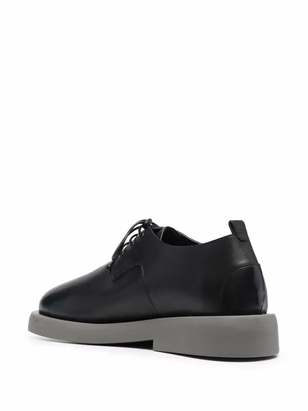 Marsèll Gommello Derby Black Leather Men’s 8.5 MarsèLl Gommello Leather Derby Shoes In Black - 47% Off  main image 4
