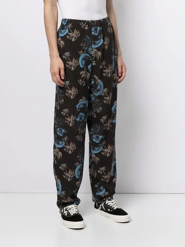 UNDERCOVERISM Printed Straight-leg Trousers