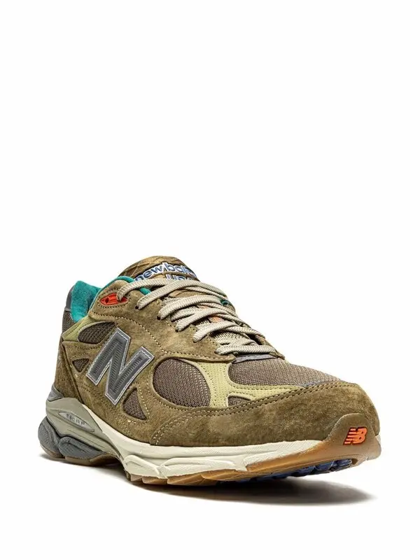 NEW BALANCE X Bodega 990 V3 Anniversary Sneakers - Green