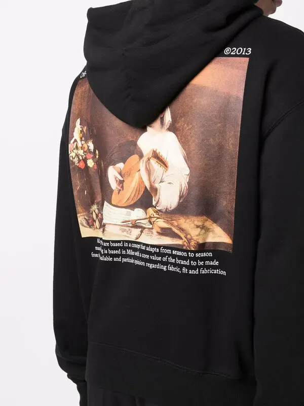 Off-White Caravaggio Painting-print Hoodie