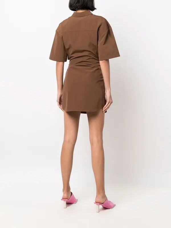 Jacquemus Arles Cut-out Mini Dress