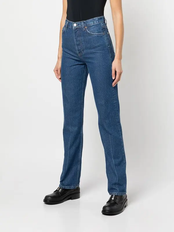 REFORMATION Cynthia High-rise Straight Jeans