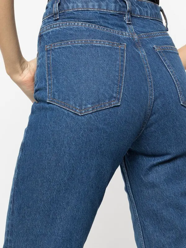 REFORMATION Cynthia High-rise Straight Jeans