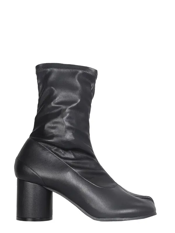 MAISON MARGIELA Tabi Slip-on Boots In Vegan Leather