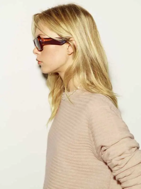 REFORMATION Cashmere Boyfriend Pullover Sweater - Natural