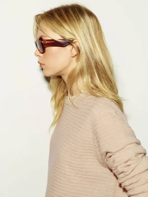 REFORMATION Cashmere Boyfriend Sweater - Natural