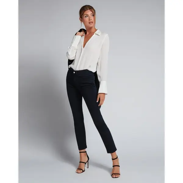 Paige The Nines Collection Amber Straight Jeans