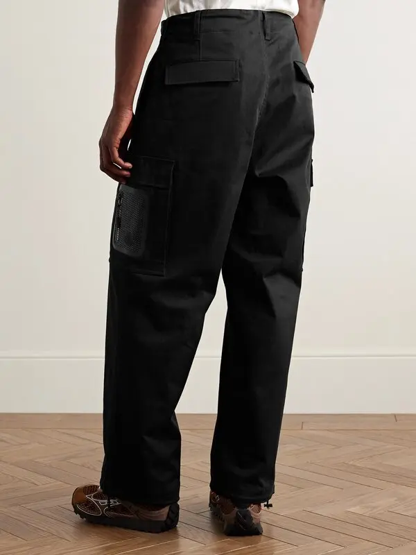 Moncler Cotton-blend Twill Cargo Trousers