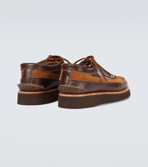 Yuketen Wingtip Ghillie Moc Db Shoes In Brown - 42% Off | Editorialist