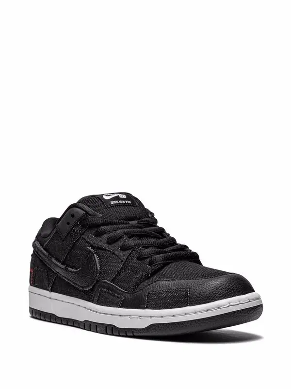Nike Sb Dunk Low Wasted Youth Sneakers - Black