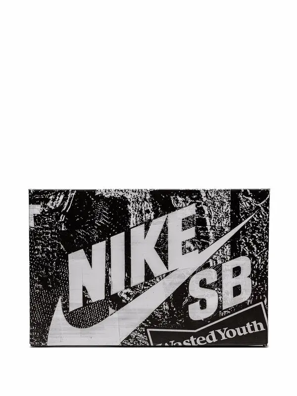 Nike Sb Dunk Low Wasted Youth Sneakers - Black