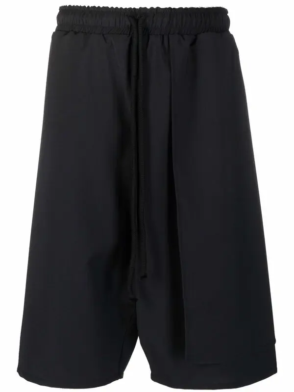 Alchemy Fashions Drop-crotch Panelled Shorts