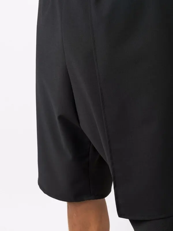 Alchemy Fashions Drop-crotch Panelled Shorts
