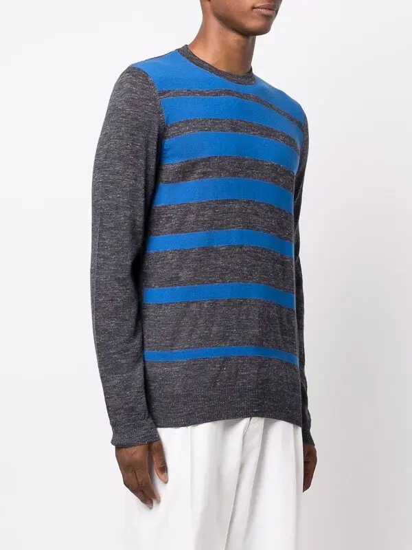 BOSS Striped-knit Jumper