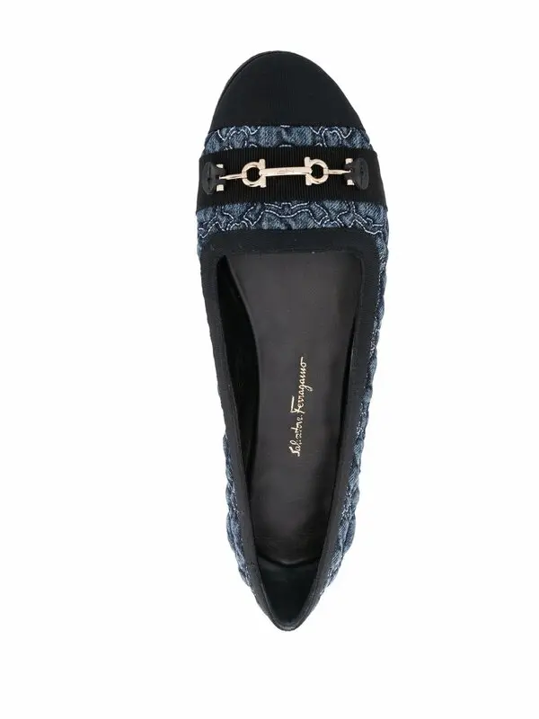 FERRAGAMO Gancini Galore Slippers