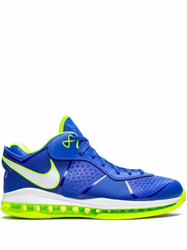 Nike Lebron V2 Low Sneakers - Blue | Editorialist