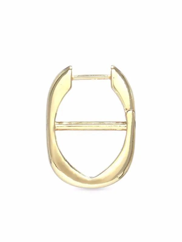 CAPSULE ELEVEN Chain Hoop Earrings - Gold