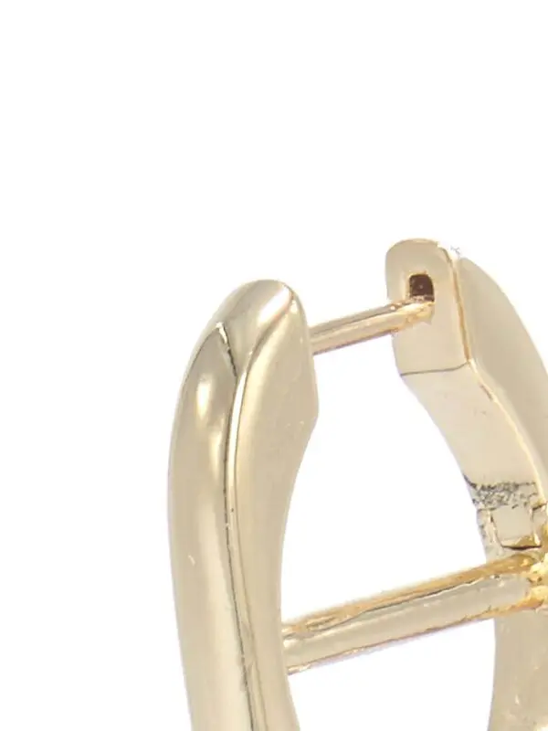 CAPSULE ELEVEN Chain Hoop Earrings - Gold