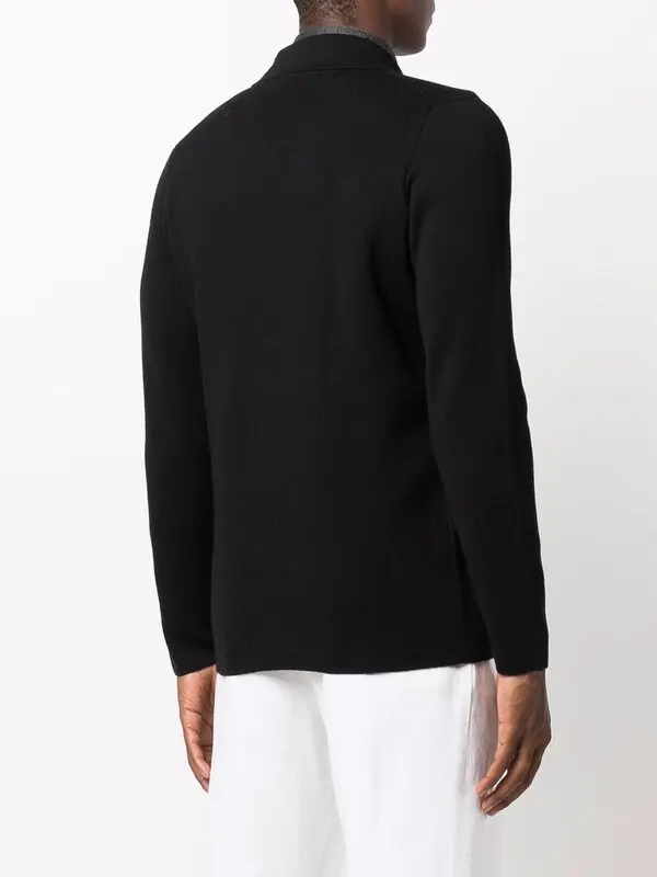 DELL'OGLIO Double-breasted Merino Wool Blazer