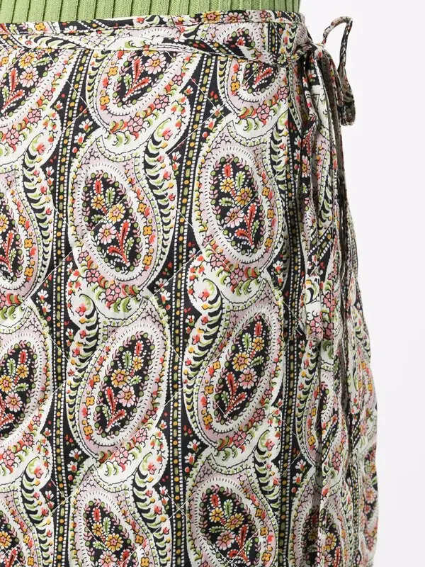 ByTiMo Paisley-print Short Skirt